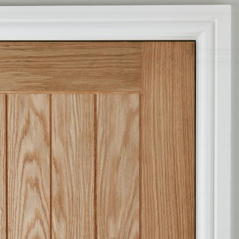 Holdenby Oak FD30 Fire Door By Howdens – Grafton Carpentry