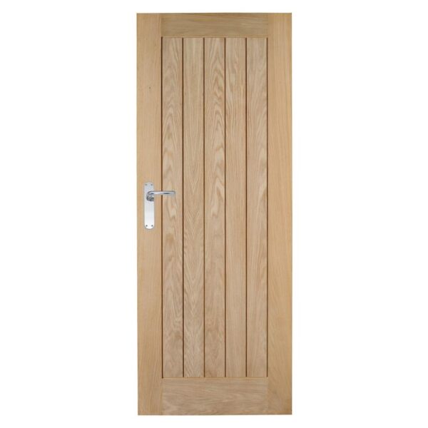 Holdenby Oak FD30 Fire Door By Howdens – Grafton Carpentry