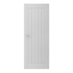 Holdenby White Primed FD30 Fire Door By Howdens – Grafton Carpentry