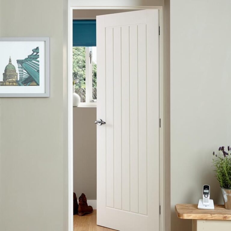 Dordogne White Smooth Moulded Door By Howdens – Interior Doors By ...